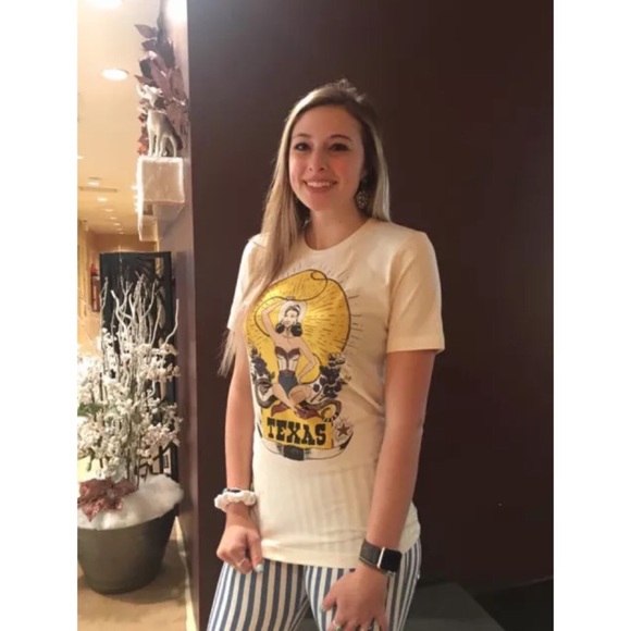 original cowgirl clothing | Tops | Rockin B Ranch Texas Tshirt Retro ...